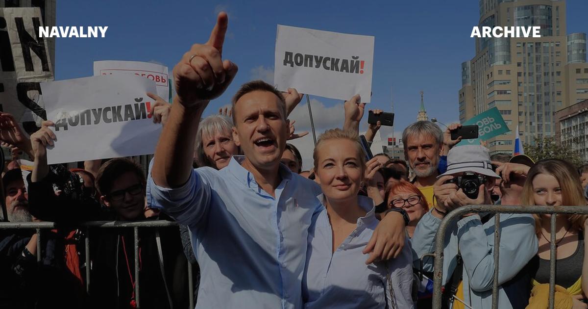Rallies | Alexei Navalny’s speech at the “Let Them Run!” rally in Moscow
